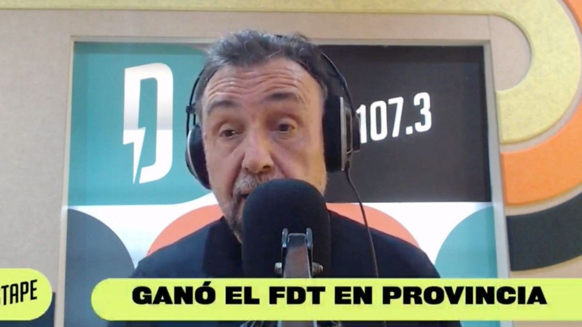 Roberto Navarro anunció un triunfo del FdT y fue meme