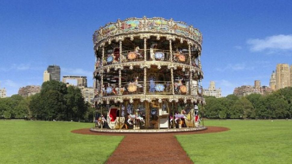 Imponente lugar para visitar: el carrusel de Santa Fe, el más grande ...