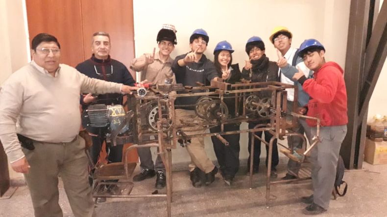 La ENET 1 Escolástico Zegada ya comenzó con la construcción de la carroza