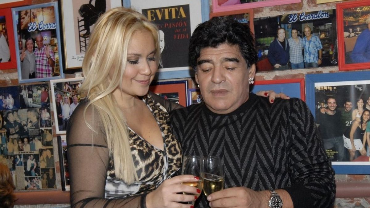 Diego Maradona está de novio otra vez con Verónica Ojeda