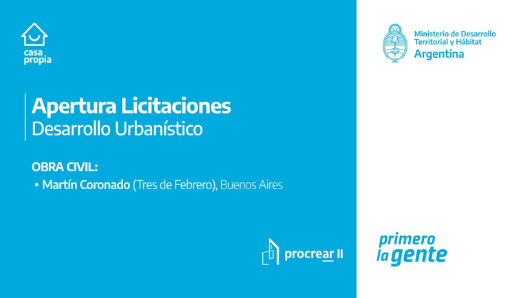Casa propia: fechas de la inscripción para Procrear 2023