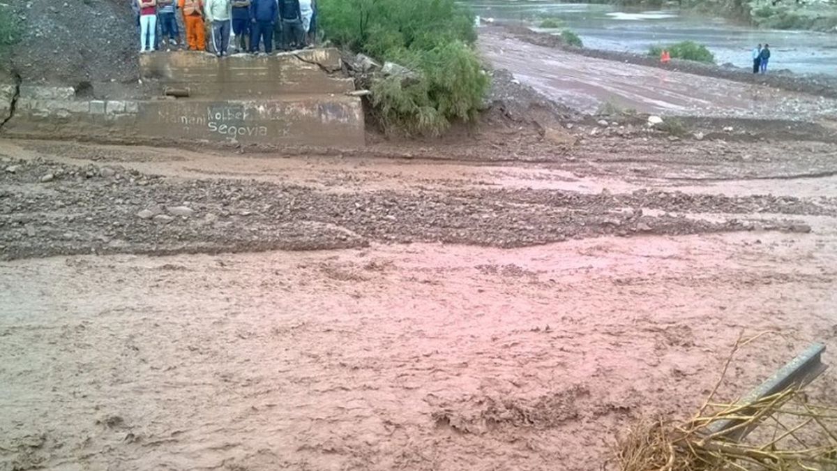 La lluvia y sus primeras consecuencias