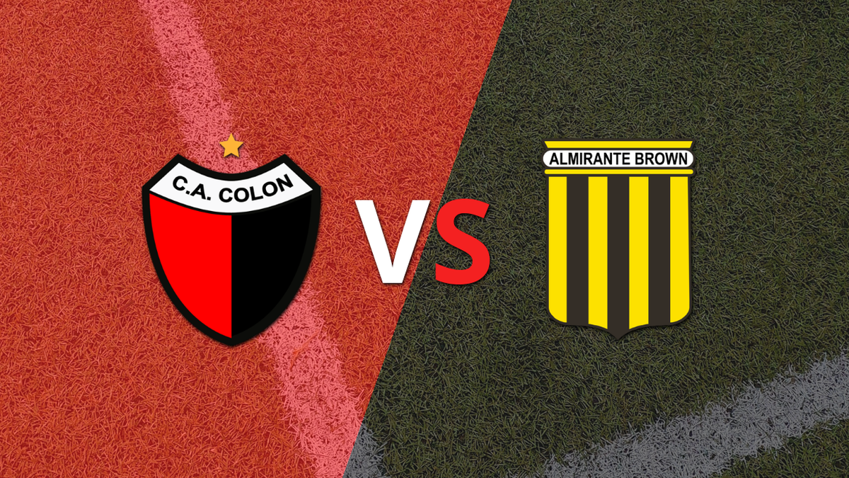 Colón le ganó 1-0 a Almirante Brown