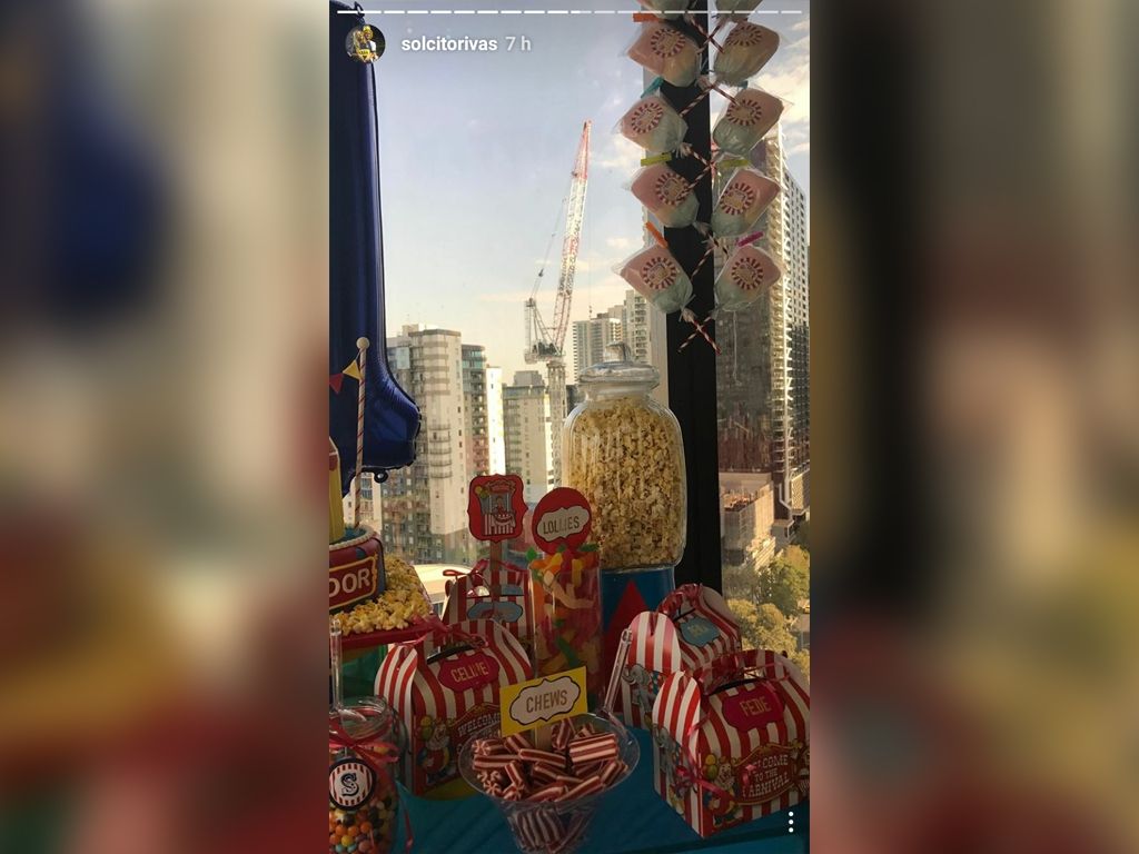 Sol Rivas y Nicolás Colazo festejaron el primer añito de Salvador en ...