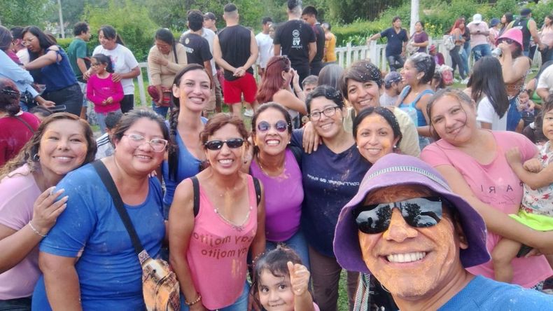 Así festejaron las comadres su día