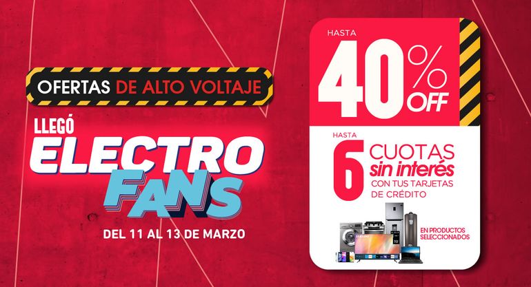 ¡Llegó el Electrofans a Musimundo!