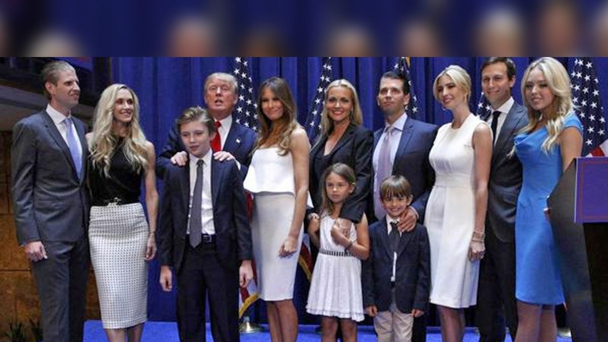 El clan Trump: uno por uno la nueva familia presidencial