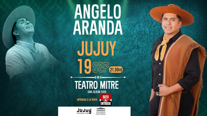 Ángelo Aranda se presenta en el Teatro Mitre: fecha, hora y venta de ...
