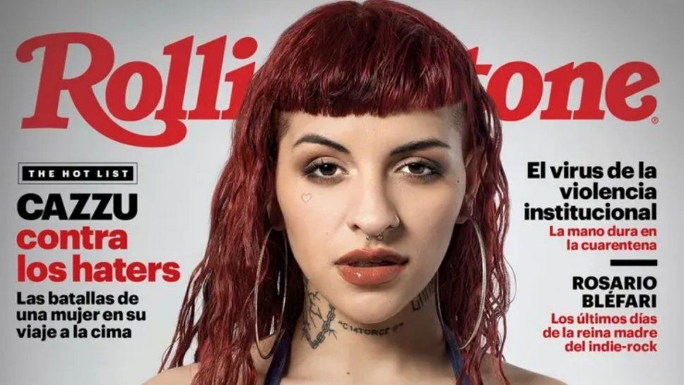 Cazzu es la nueva tapa de Rolling Stone Argentina