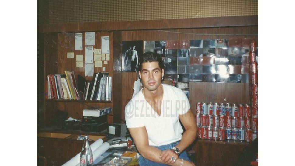 Las fotos inéditas de Ricky Fort en su mejor momento