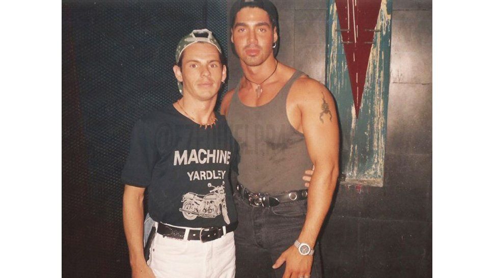 Las fotos inéditas de Ricky Fort en su mejor momento