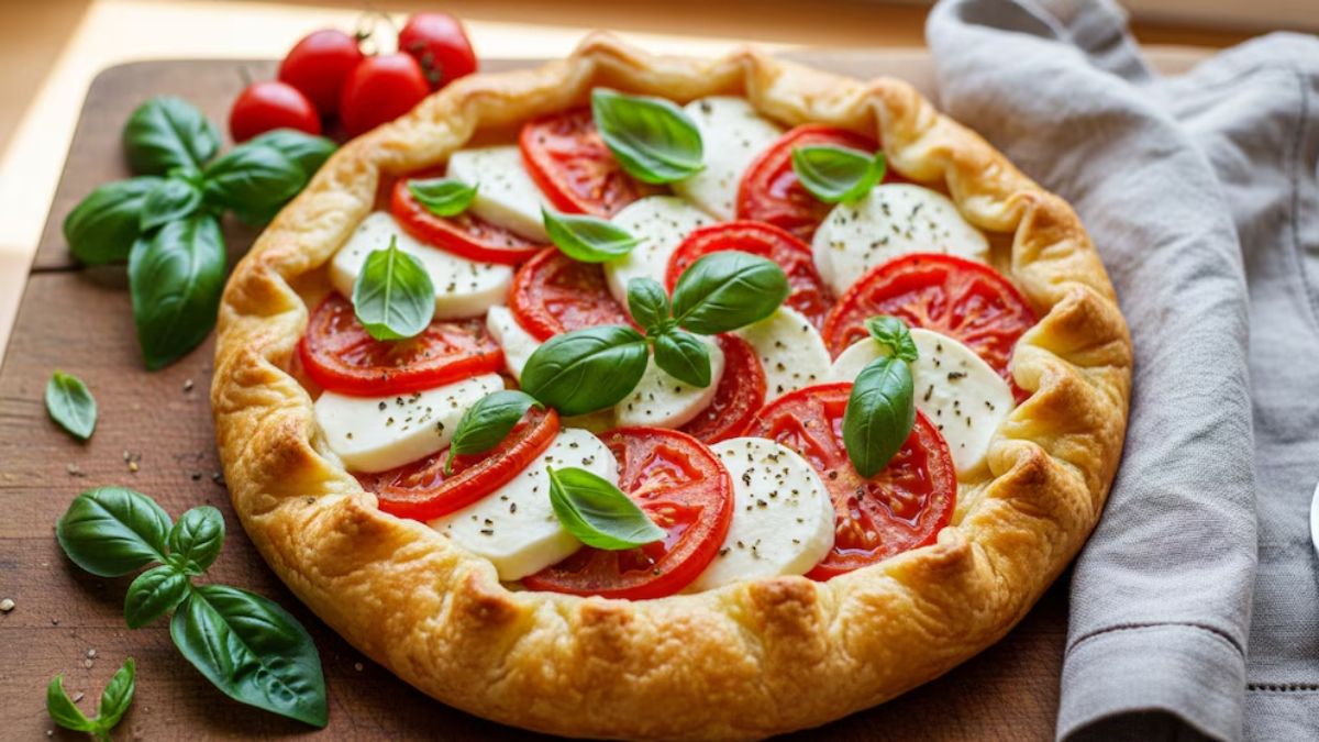 Tarta caprese: una receta fresca y llena de sabor que se hace en minutos