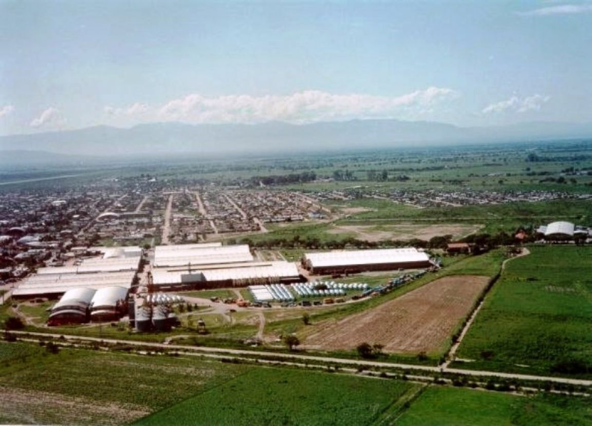 Primera etapa del Parque Industrial de Perico