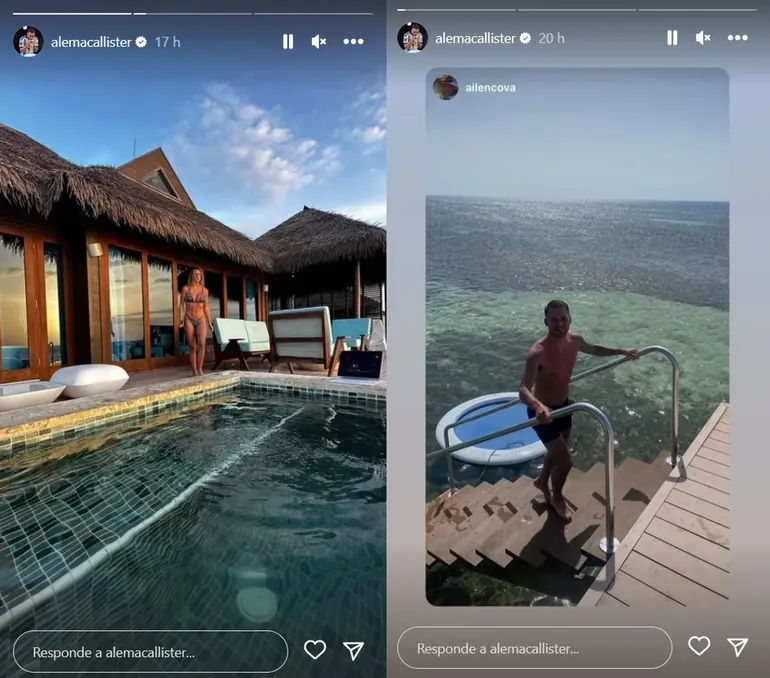 Alexis Mac Allister se casa con Alién Cova