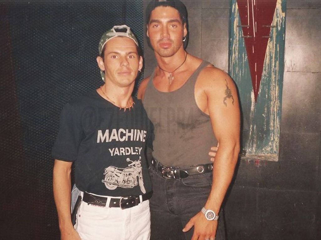 Las fotos inéditas de Ricky Fort en su mejor momento