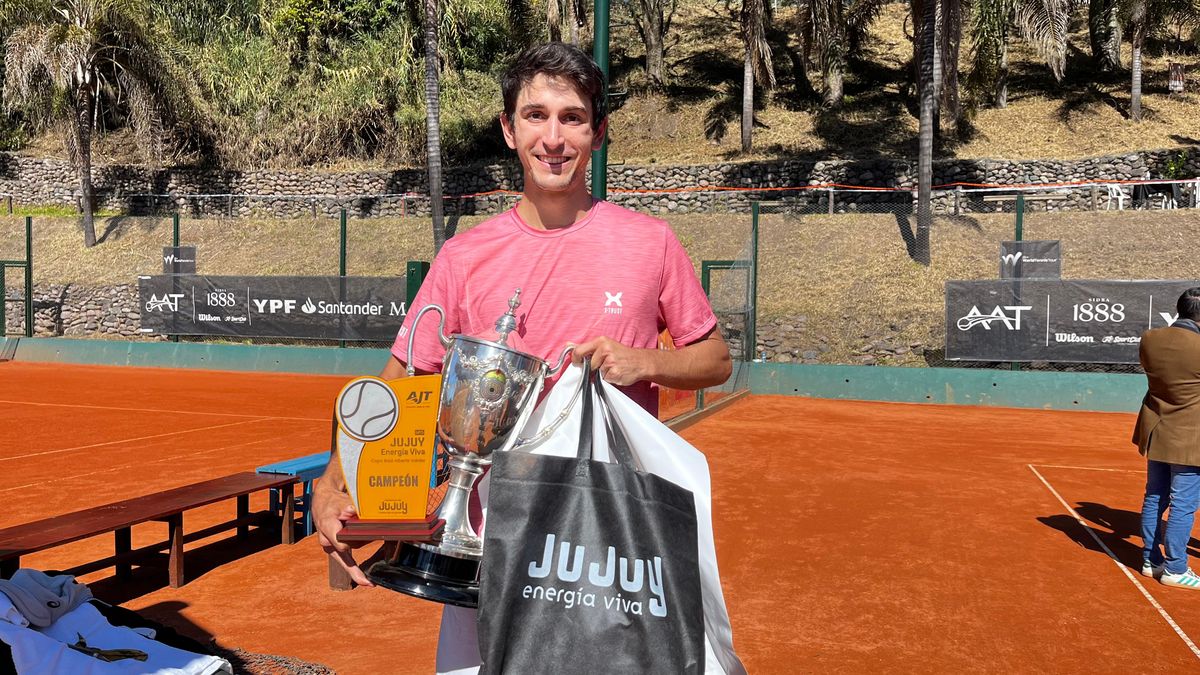 Lorenzo Rodríguez, campeón del ATP M15 de Jujuy: Es lindo volver a ...