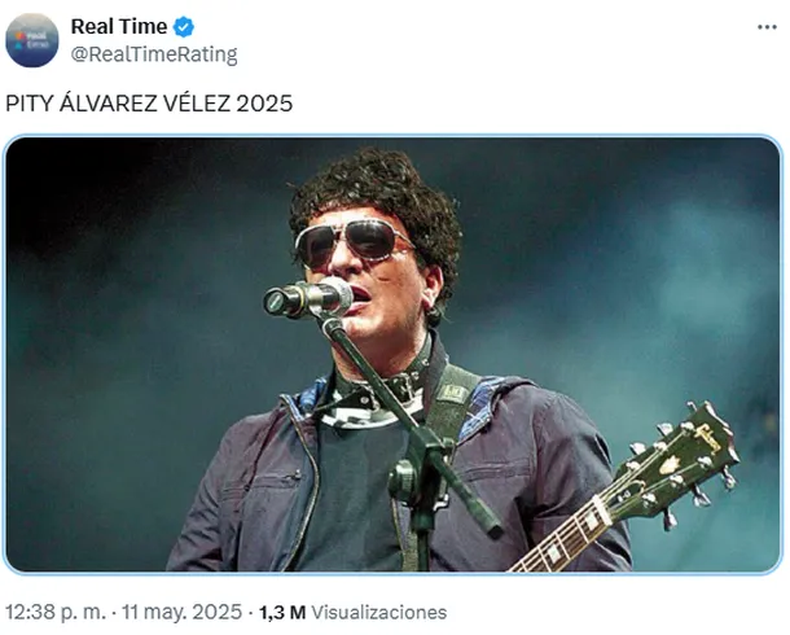 Aseguran que el Pity Álvarez vuelve a los escenarios en 2025: dónde tocaría