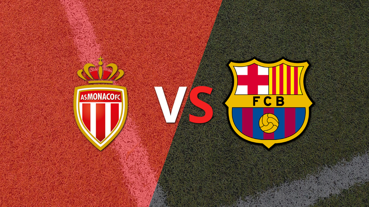 Mónaco obtiene una victoria 2-1 contra Barcelona