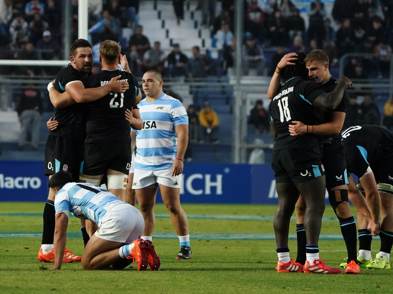 Los Pumas lucharon hasta el final, pero perdieron 27-23 ante Inglaterra ...