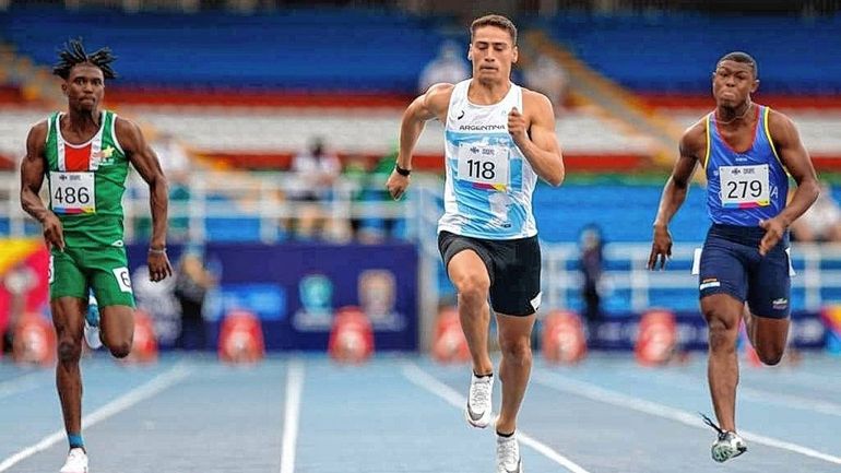 Quién es Franco Florio, el atleta que rompió un récord nacional