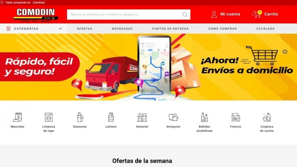 Comodín relanza su web: comprar es más fácil y seguro