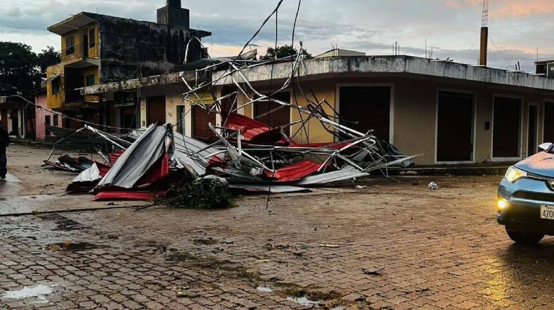 Temporal en la frontera: el río Bermejo desbordó y cortó el paso de ...