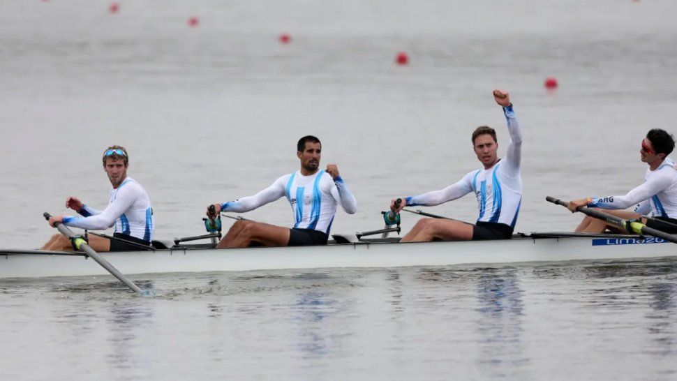 El equipo masculino de ocho remos logró la 23ra medalla dorada para ...