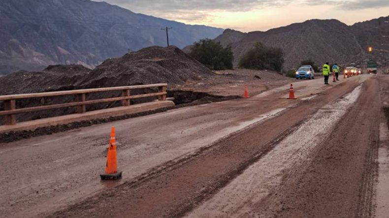 Ruta 9: estado de transitabilidad en distintos puntos