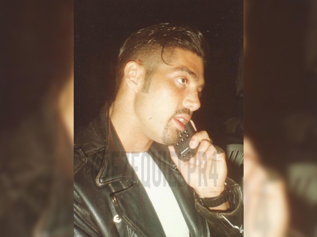 Las fotos inéditas de Ricky Fort en su mejor momento