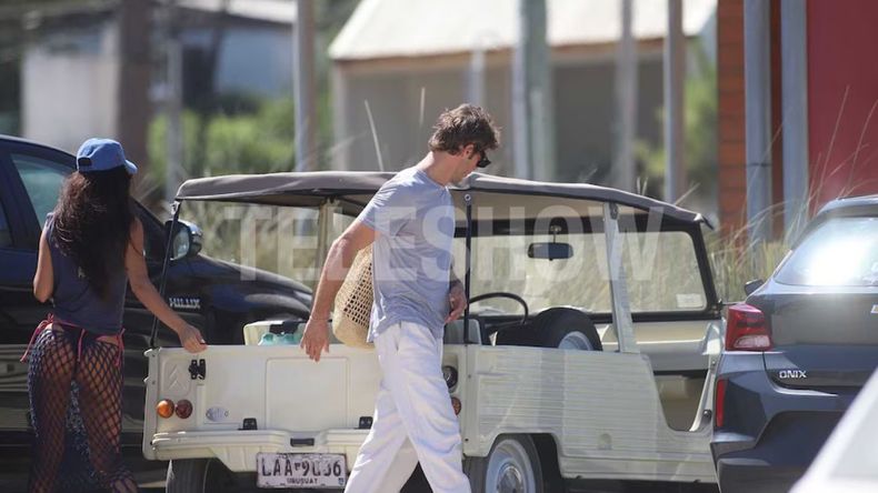 Zaira Nara: confirmó romance con Robert Strom a los besos en Punta del Este