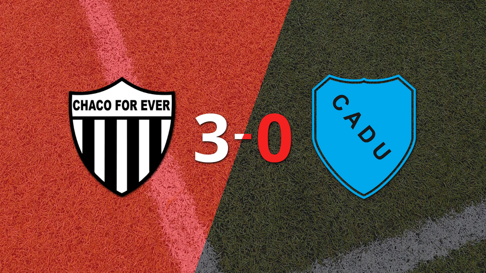 Chaco For Ever le pasó por encima a Def. Unidos con doblete de Brian Nievas