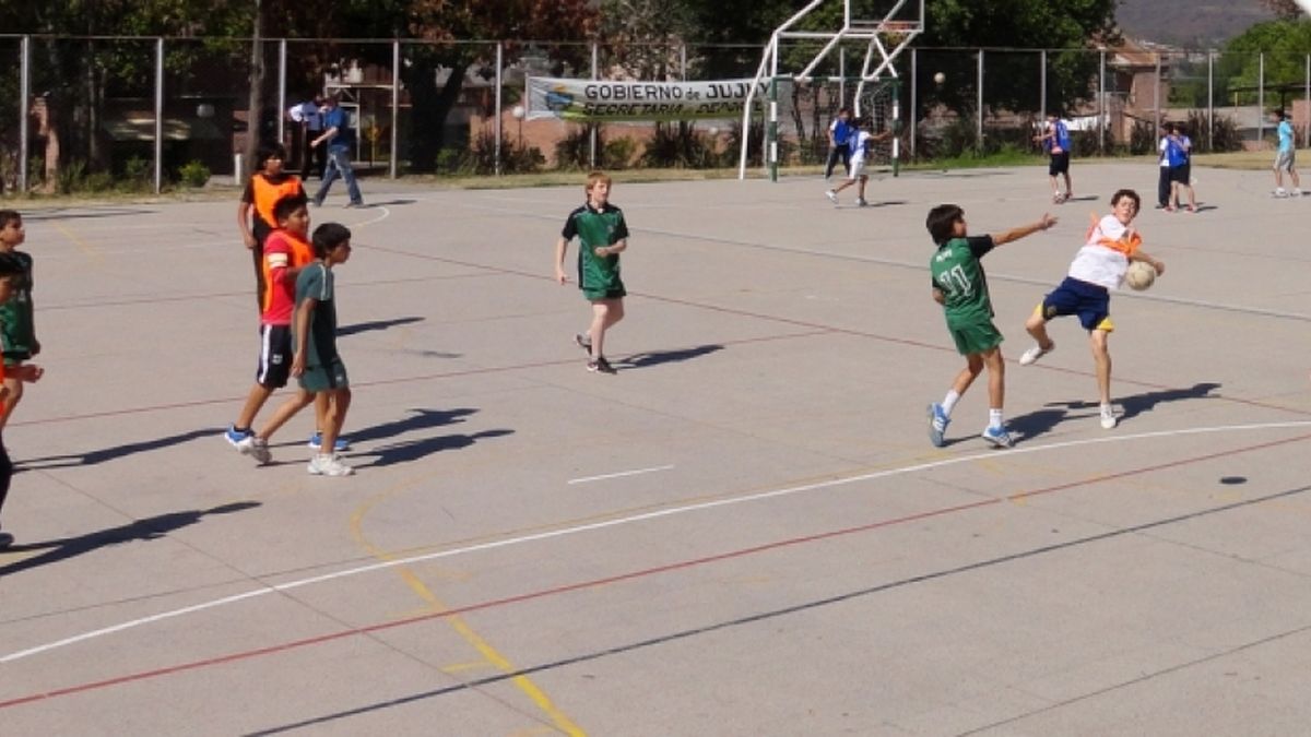 Se desarrollaron encuentros de Mini Handball