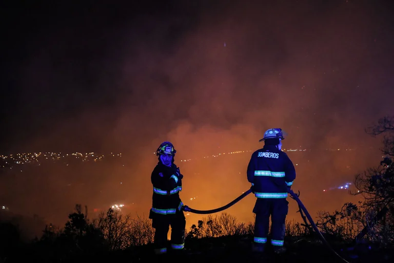 Chile en estado de catástrofe por el incendio en Viña del Mar