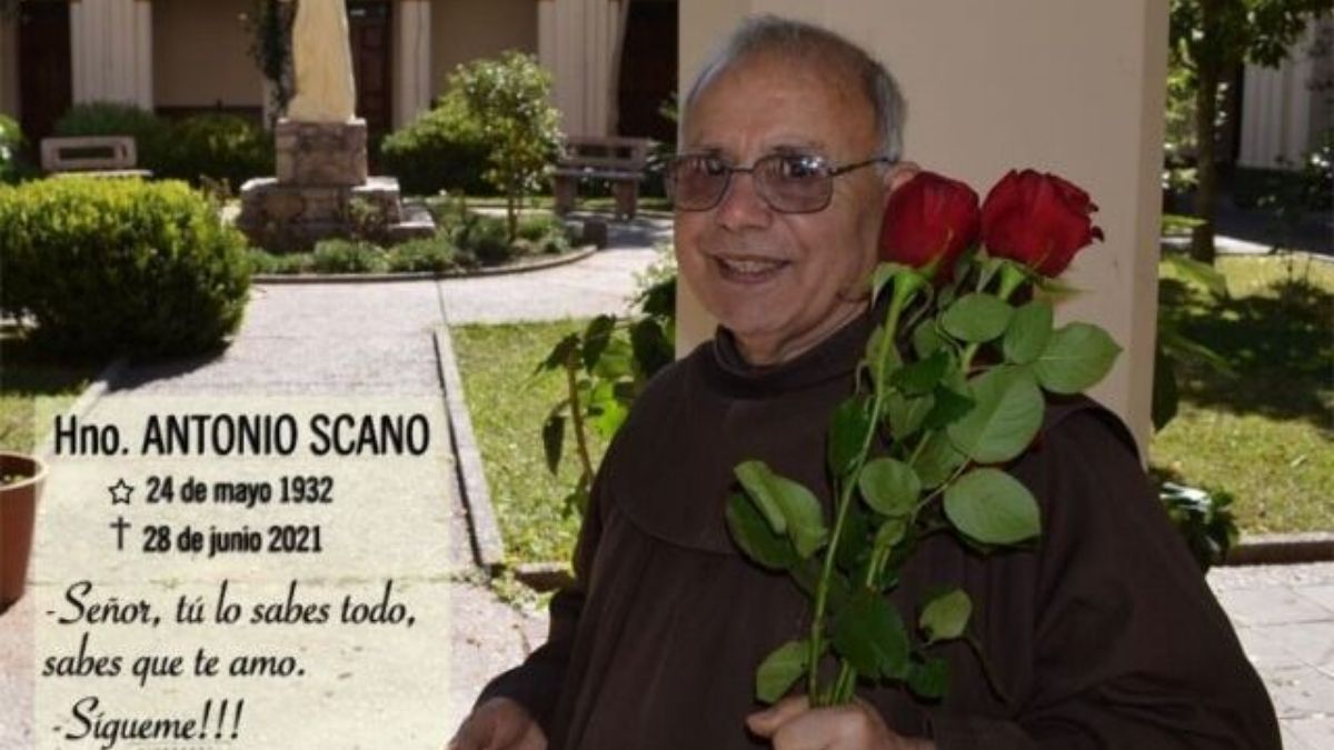 Falleció el hermano franciscano Antonio Scano