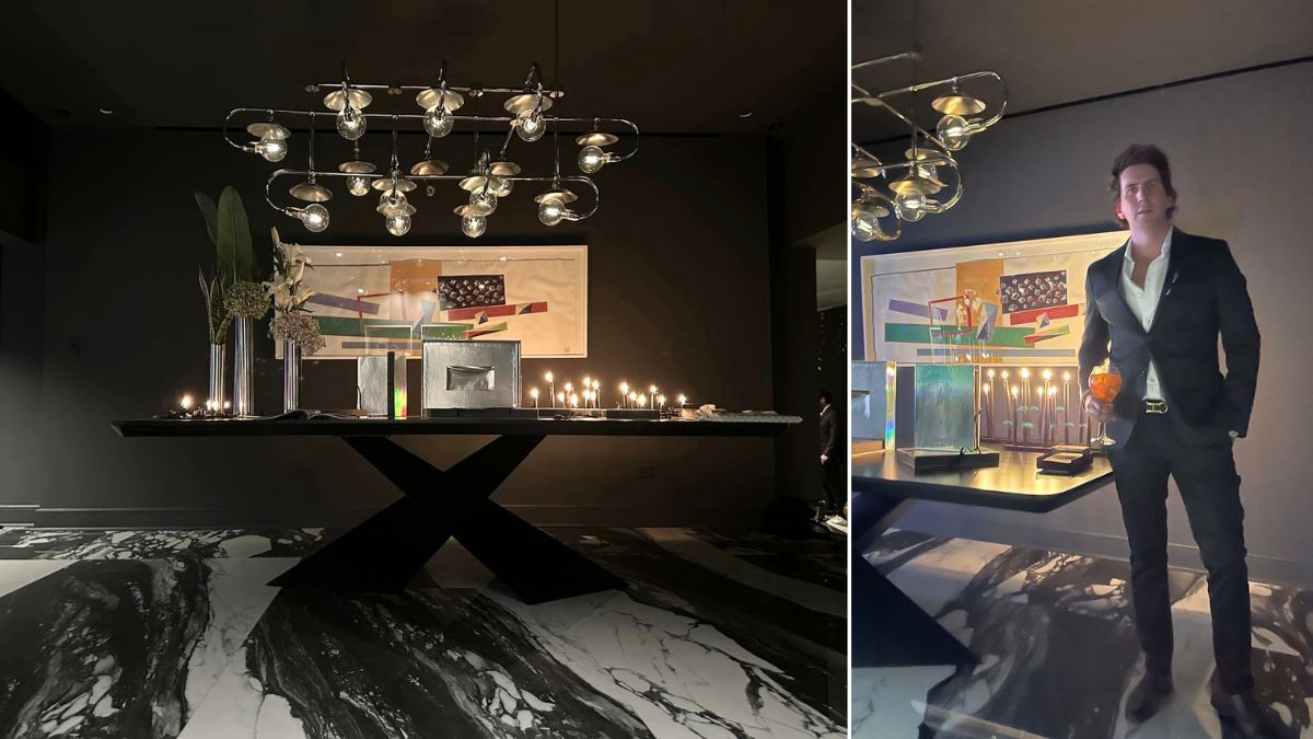 Germán Jiménez inauguró su nuevo estudio de arquitectura