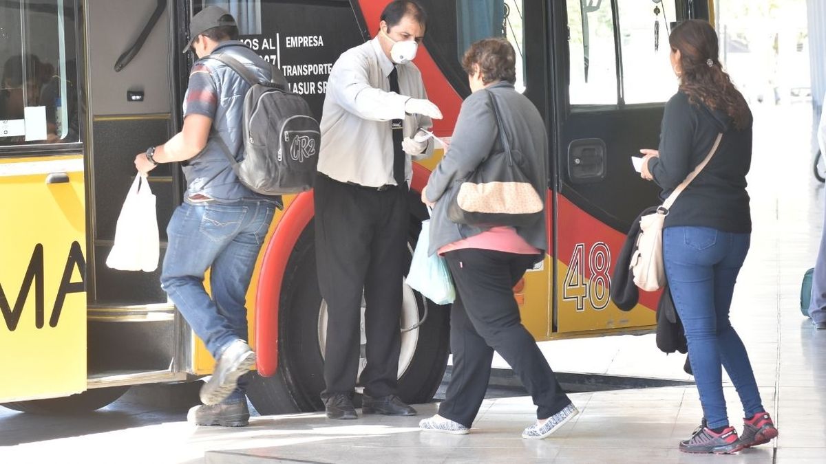 Micros en Argentina: protocolo estrictos para viajar