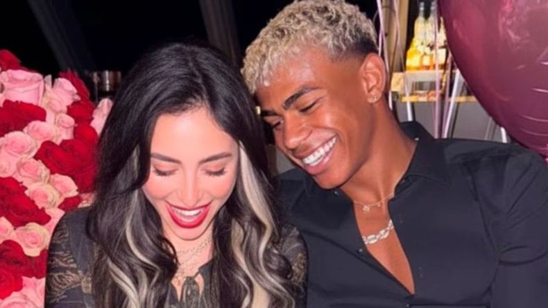 La foto que confirma el romance entre Nicki Nicole y Lamine Yamal