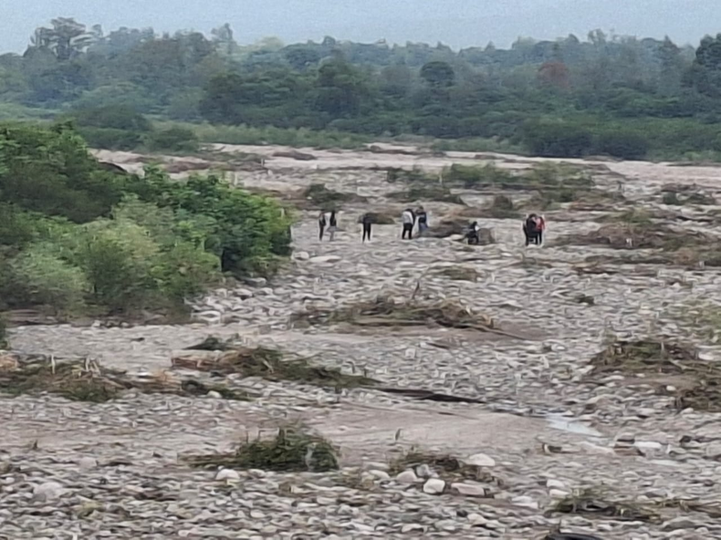 Encontraron el cuerpo de Sheila Tolaba, la nena que fue arrastrada por el río Grande