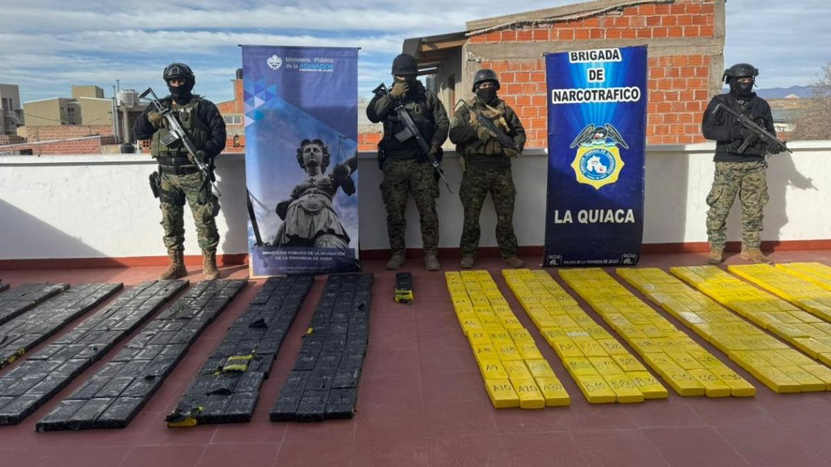 El megaoperativo en La Quiaca por casi media tonelada de cocaína fue ...