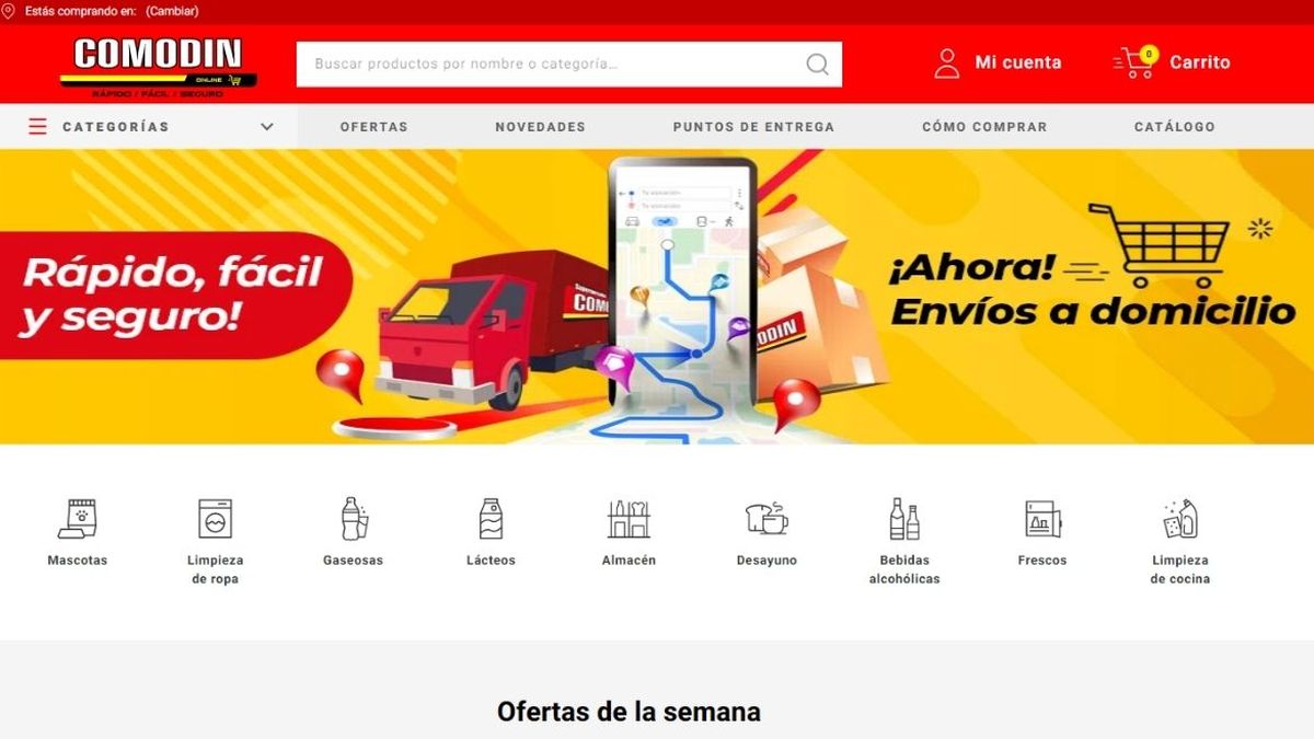 Comodín relanza su web: comprar es más fácil y seguro