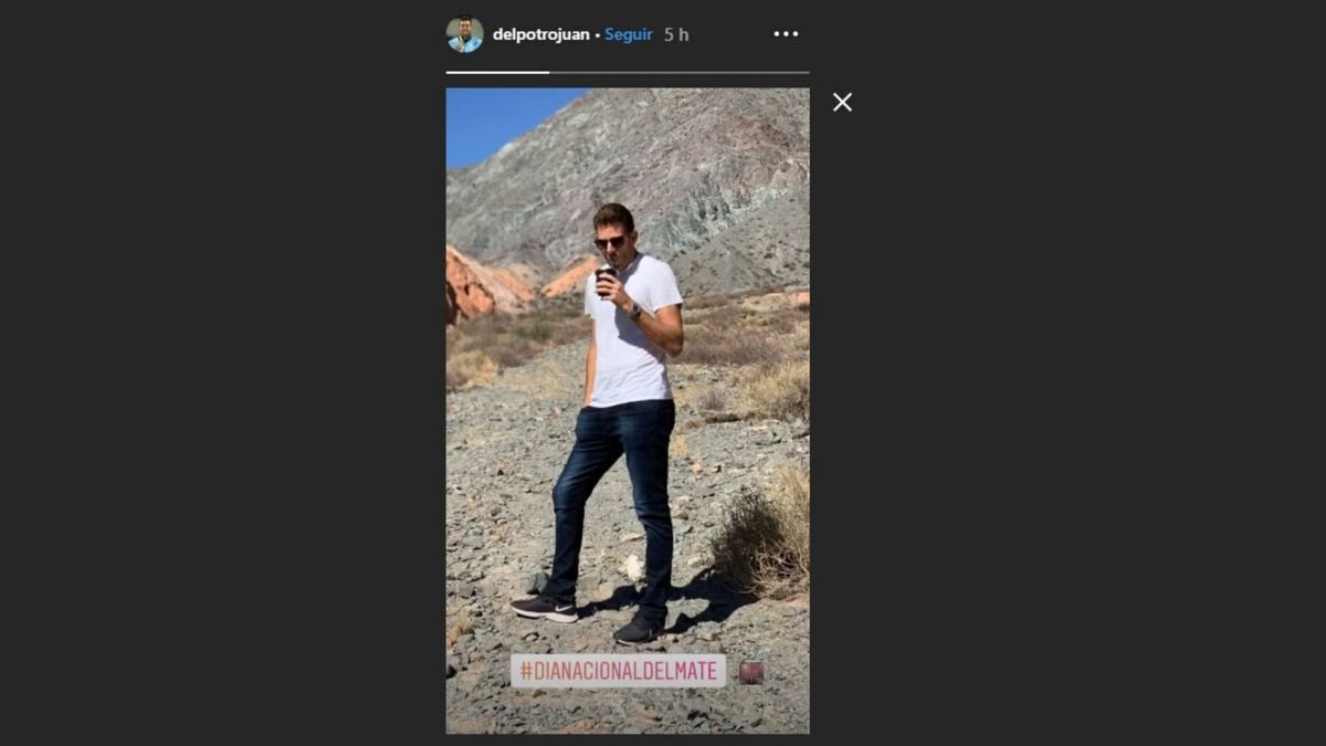 Mate entre los cerros: Del Potro subió su historia del día del mate en ...