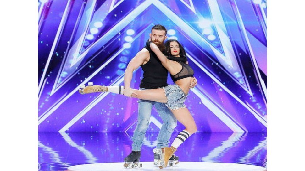 Patinadores sorprendieron al jurado de Americas Got Talent