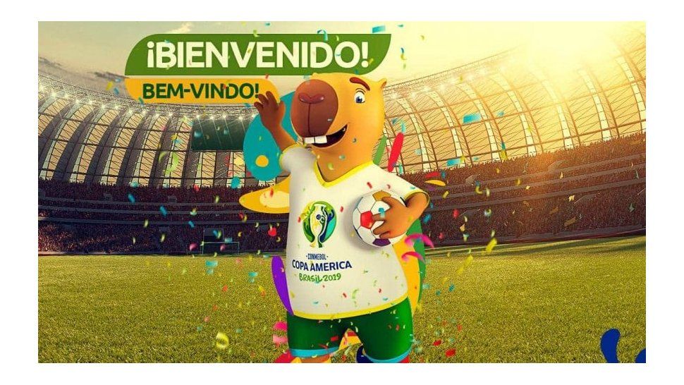 Presentaron a la mascota oficial de la Copa América de Brasil 2019 ...