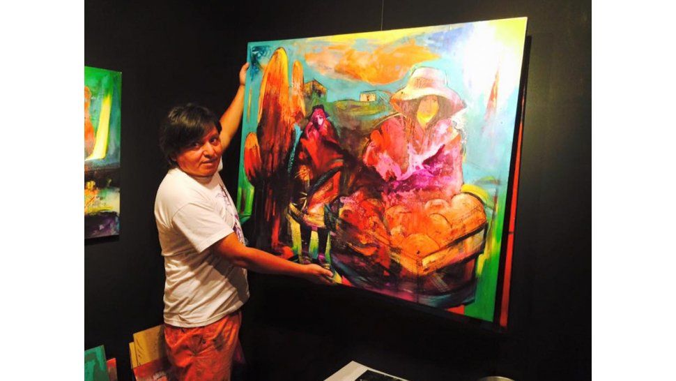 Ariel Cortez expone su arte en Córdoba