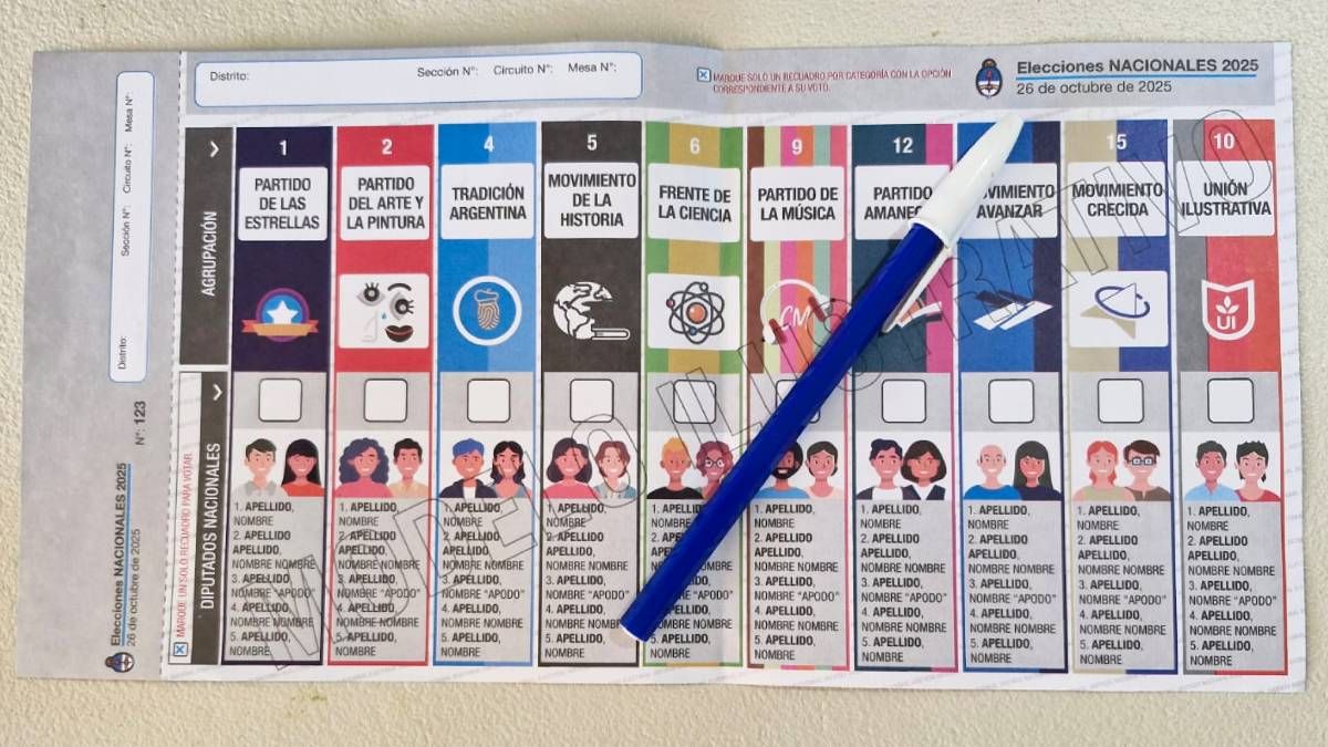 En seis simples pasos, cómo votar en Jujuy con la Boleta Única de Papel en las elecciones 2025
