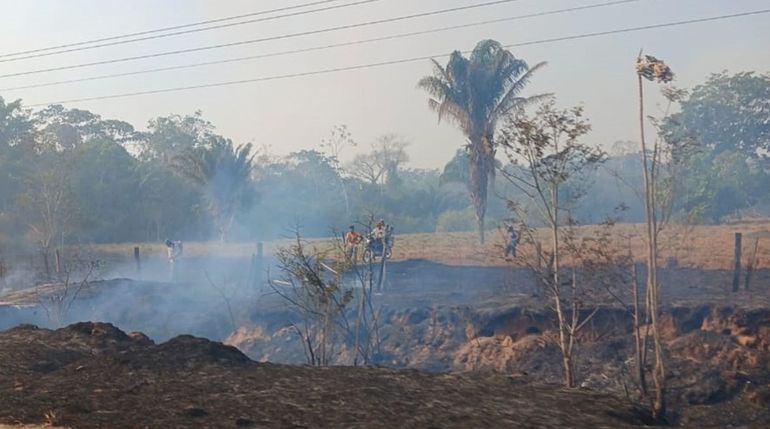 Más de 130 mil hectáreas quemadas en Bolivia por los incendios forestales